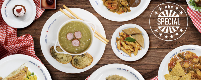 Machen Sie sich auf etwas gefasst. ABC ist hot, cold und tasty.